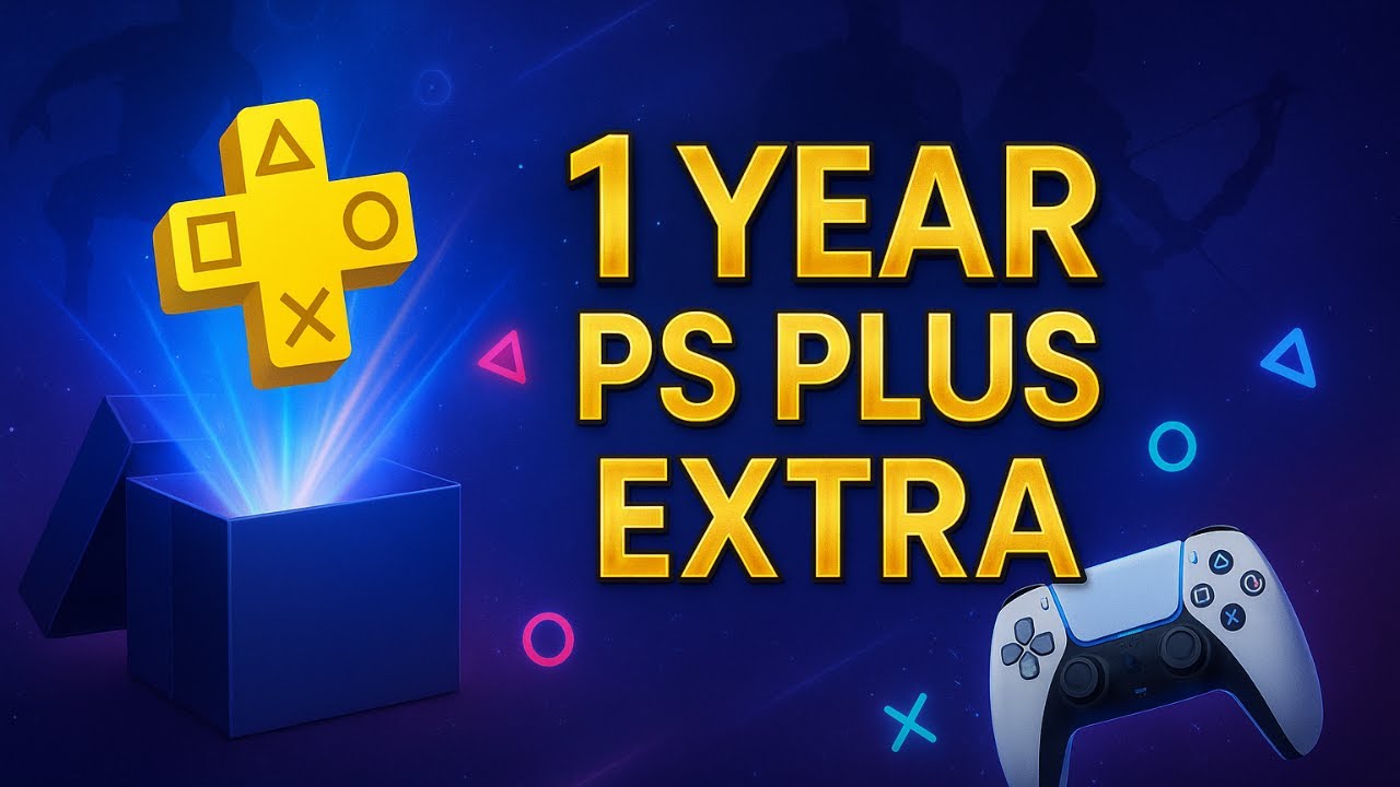 Playstation Plus Extra Free Giveaway 1 Year | Free PS Plus Extra ...
