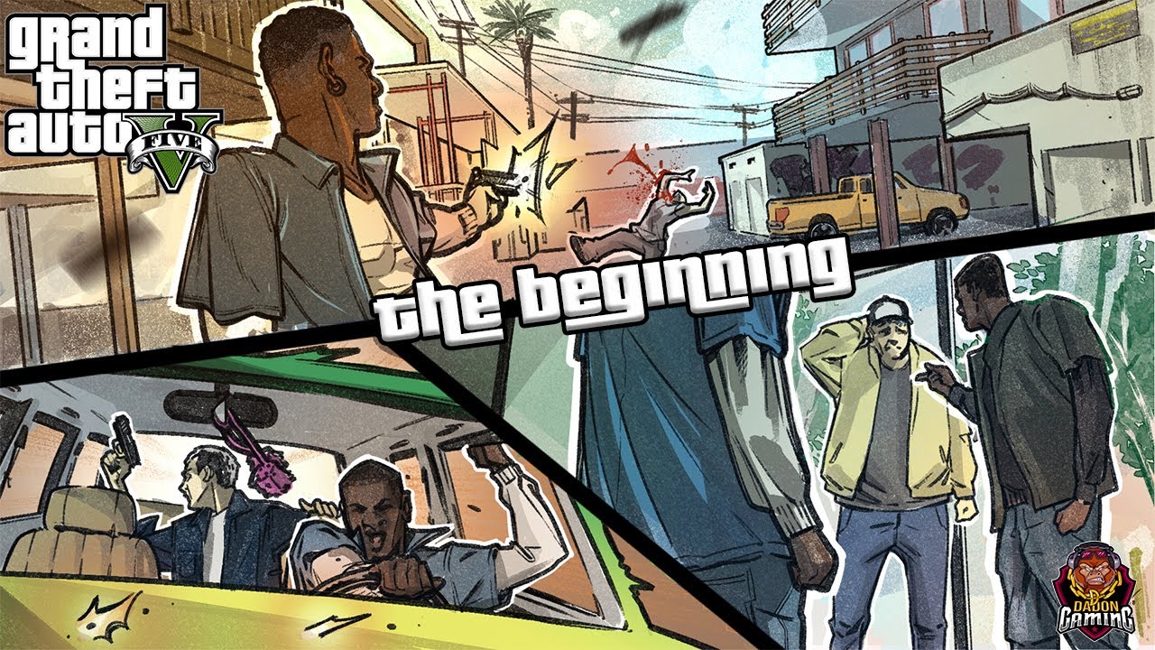 GTA V FULL STORY CUTSCENE #1 - YouTube