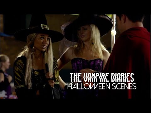 The Vampire Diaries Halloween Scenes Logoless - YouTube