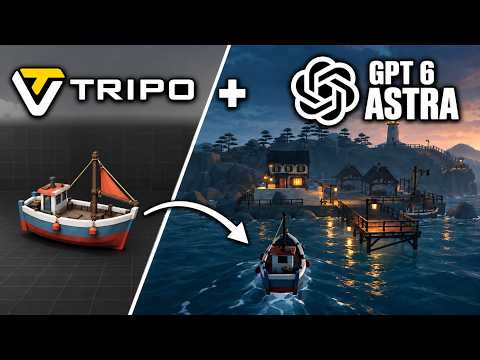 GPT 6 Astra + Tripo AI Gave Me INSANE Results in Game Dev