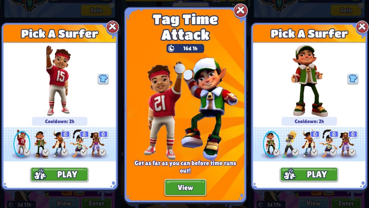 Subway Surfers Tag Team with Patrick Mahomes Subway Surfers Tag Team ...
