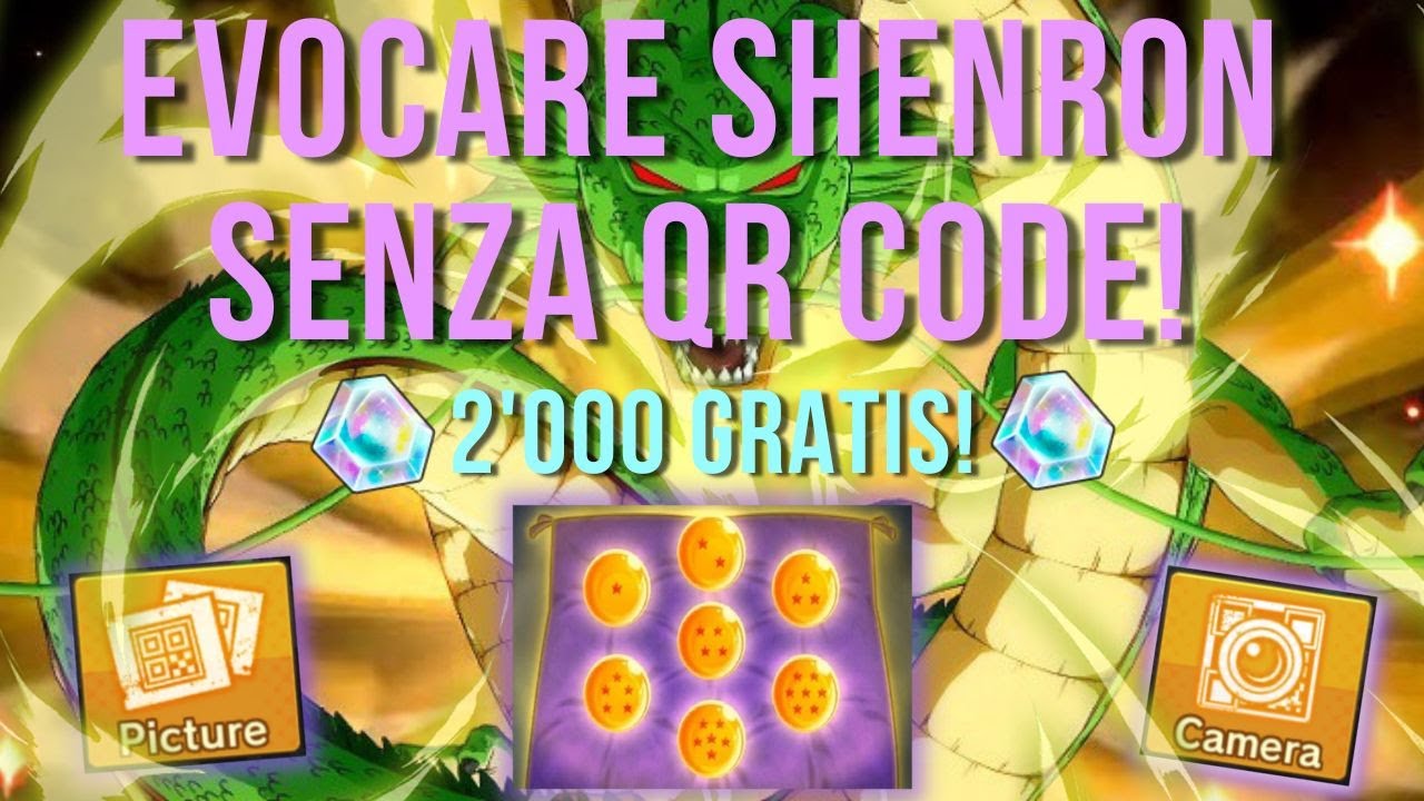 🔥🔥 EVOCARE il DRAGO SHENRON 🐉Senza QR CODE DAGLI AMICI! Dragon Ball ...