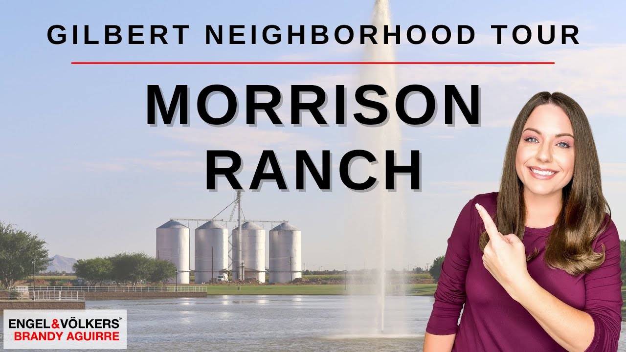 Living In Gilbert Arizona - Morrison Ranch Neighborhood Tour - YouTube
