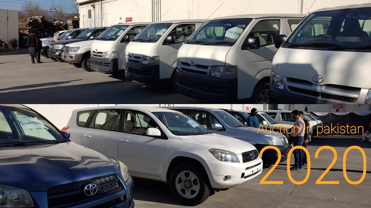 Biggest auction in pakistan 2020 bullet proof suv, containers ...