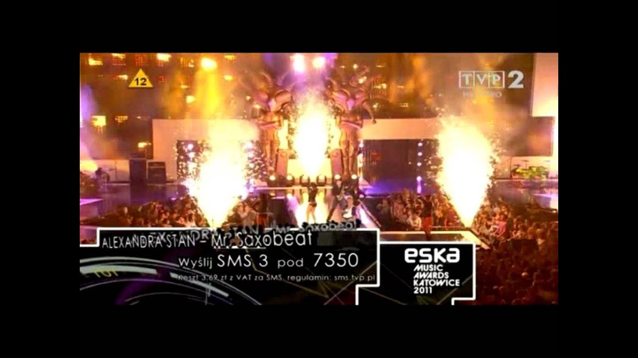 Alexanda Stan - Mr Saxobeat Live Poland - YouTube