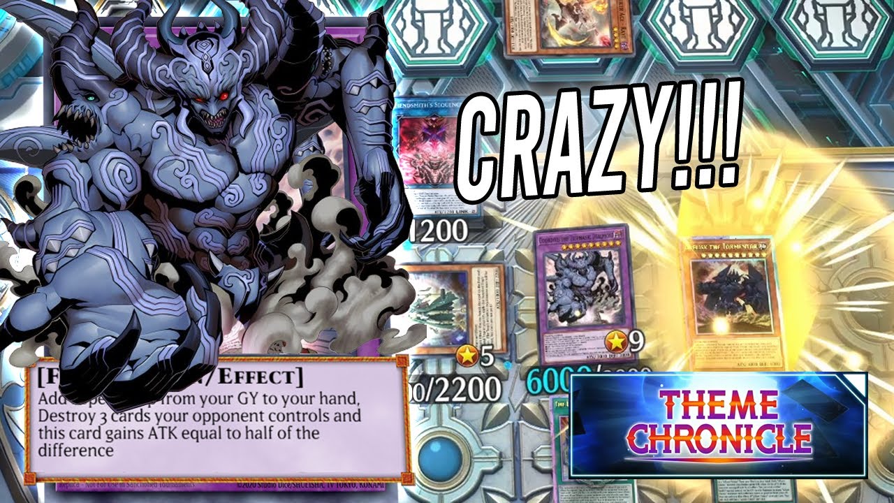 This crazy card is almost never summoned! Theme Chronicle Yugioh Master ...