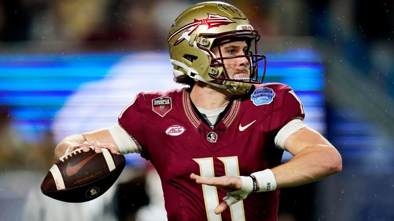 FSU QB Brock Glenn - ACC Championship - Every play vs Louisville ...