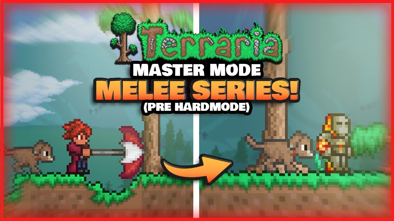 Menamatkan PRE-HARDMODE sebagai MELEE CLASS! | Terraria Melee ...