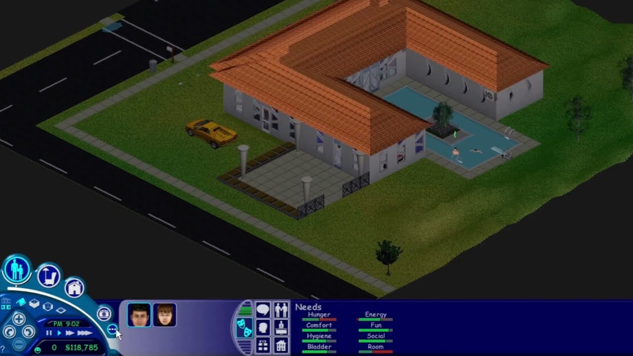 The Sims 1 Deluxe Edition PC - Day #1 - YouTube