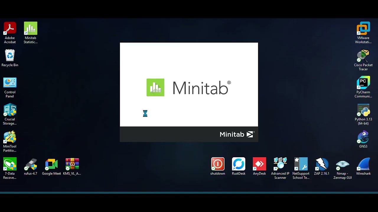how to setup minitab easily - YouTube
