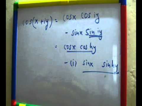 Relation between circular and hyperbolic functions - YouTube