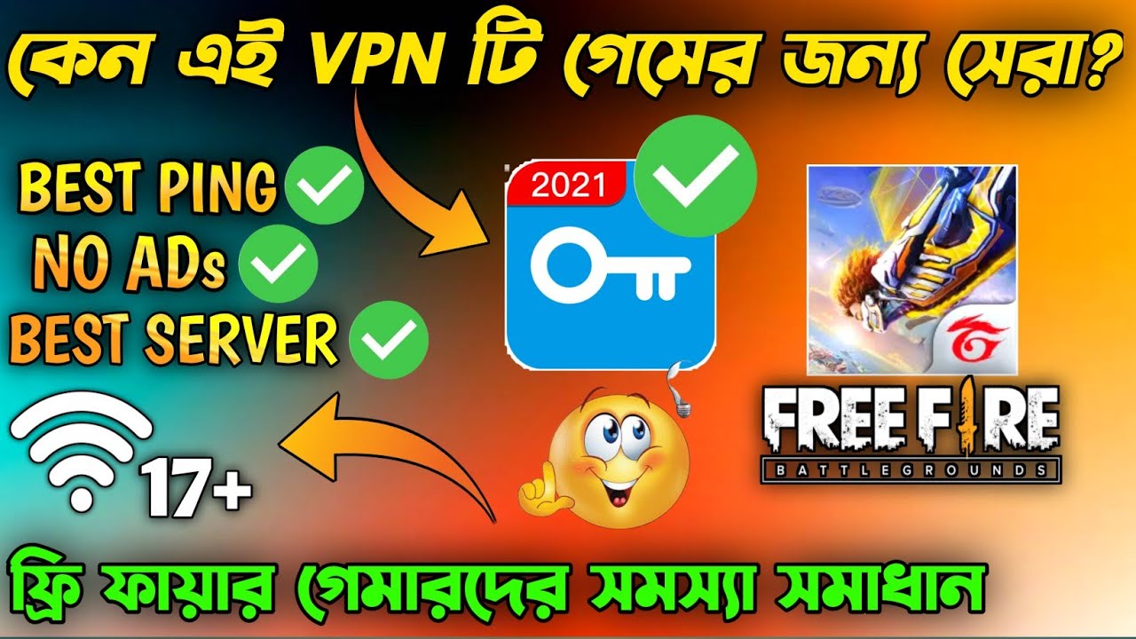 BEST VPN FOR FREE FIRE LOW PING | FREE FIRE BEST VPN | BEST VPN FOR ...
