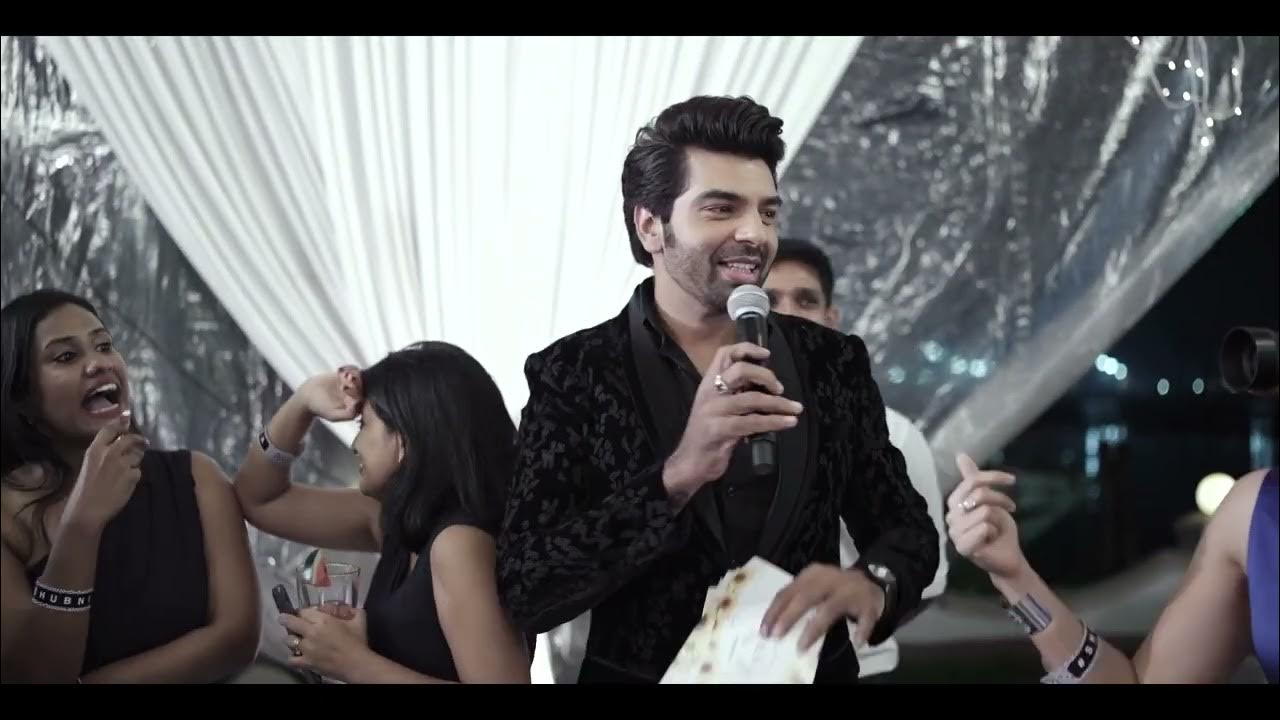 Actor & Anchor Vipul Roy | Hosting a Wedding Sangeet - YouTube