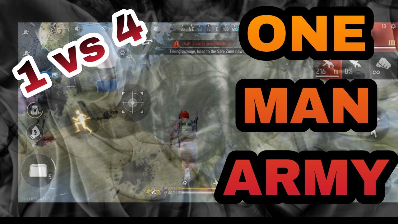 One Man Army / Funny Gameplay BR rank solo vs squad 😱 # A60 gaming 😇😎 ...
