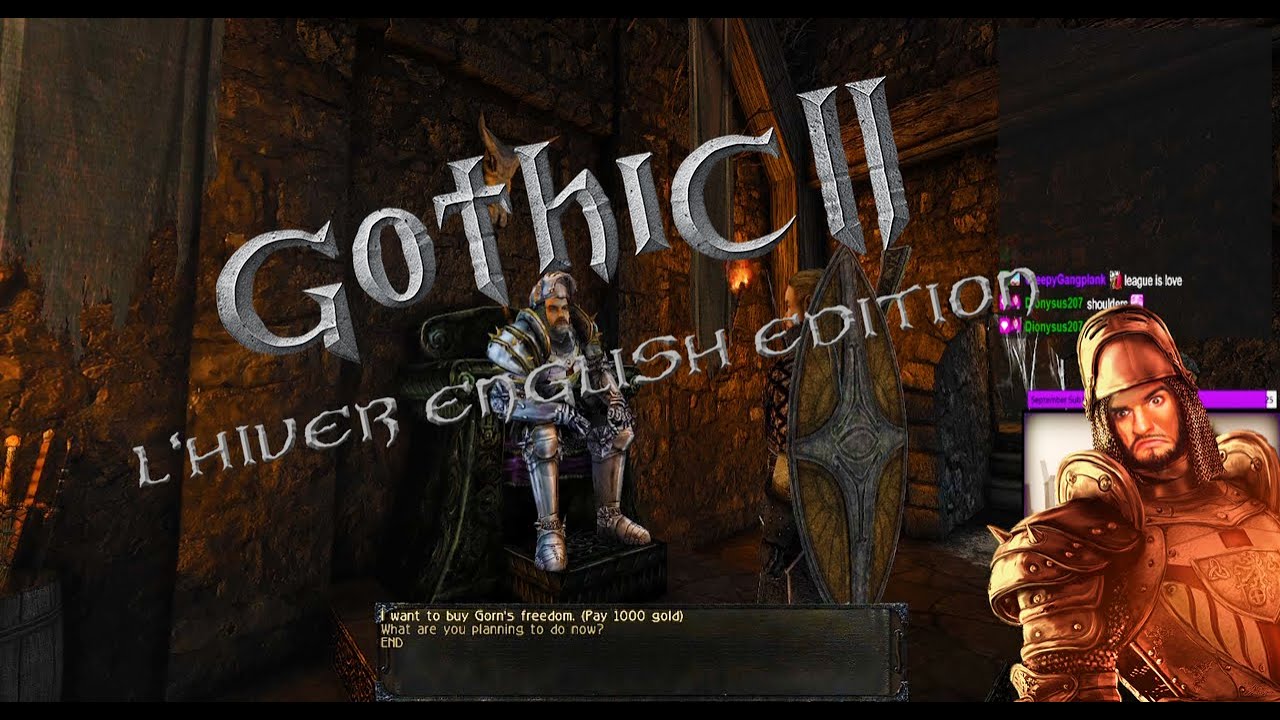 Gothic 2 L'Hiver 1.6 | Full Playthrough Part 12 - Errands for Garond ...