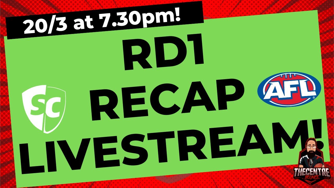 RD1 Game Recap LIVESTREAM! - YouTube