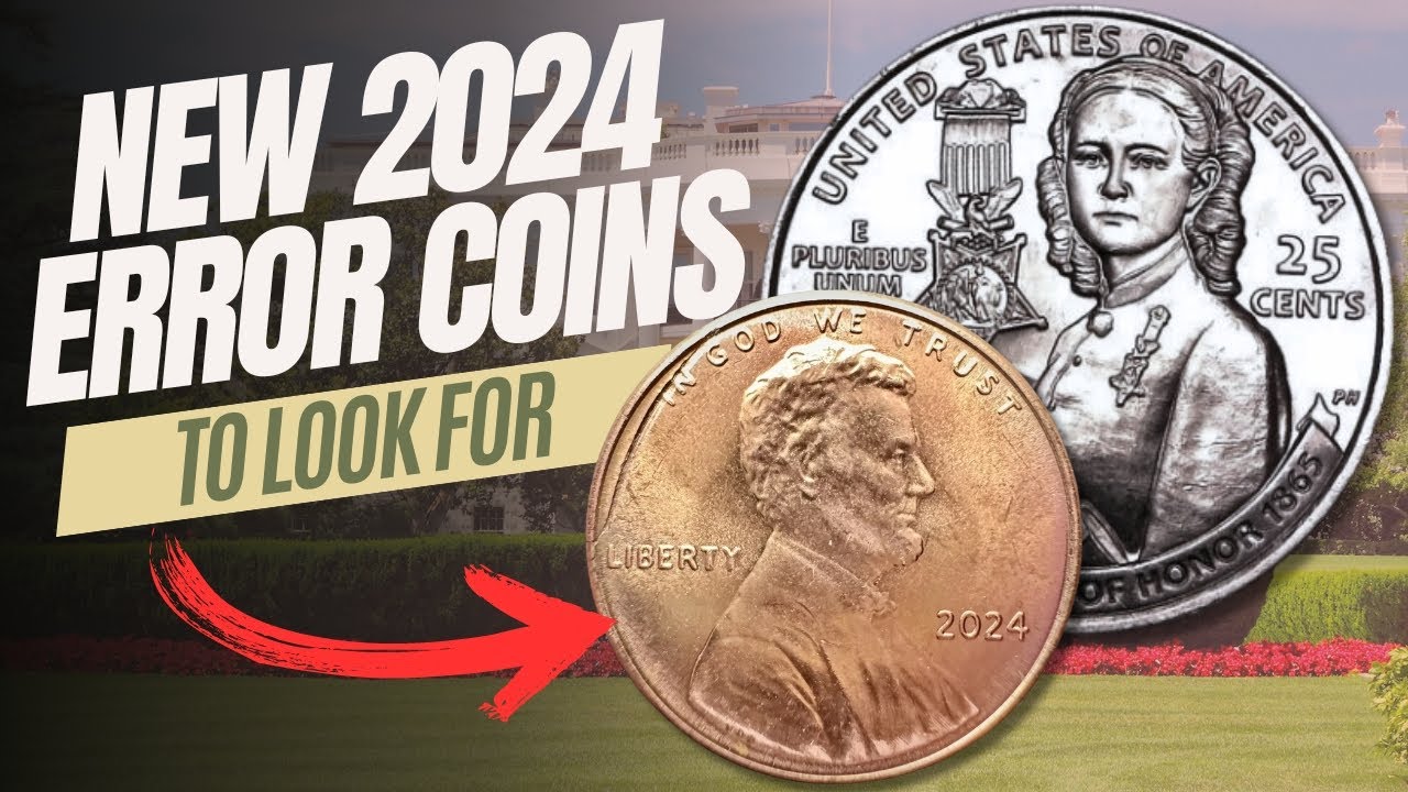 RARE 2024 Coin Discovery! Mint Error Pennies and Quarters - YouTube