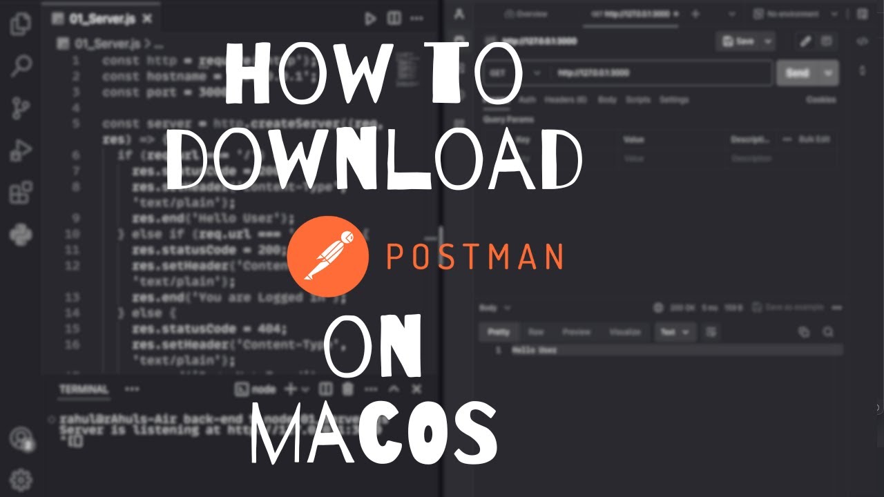 How to Download and Install Postman on macOS Sonoma in MacBook Air/Pro ...