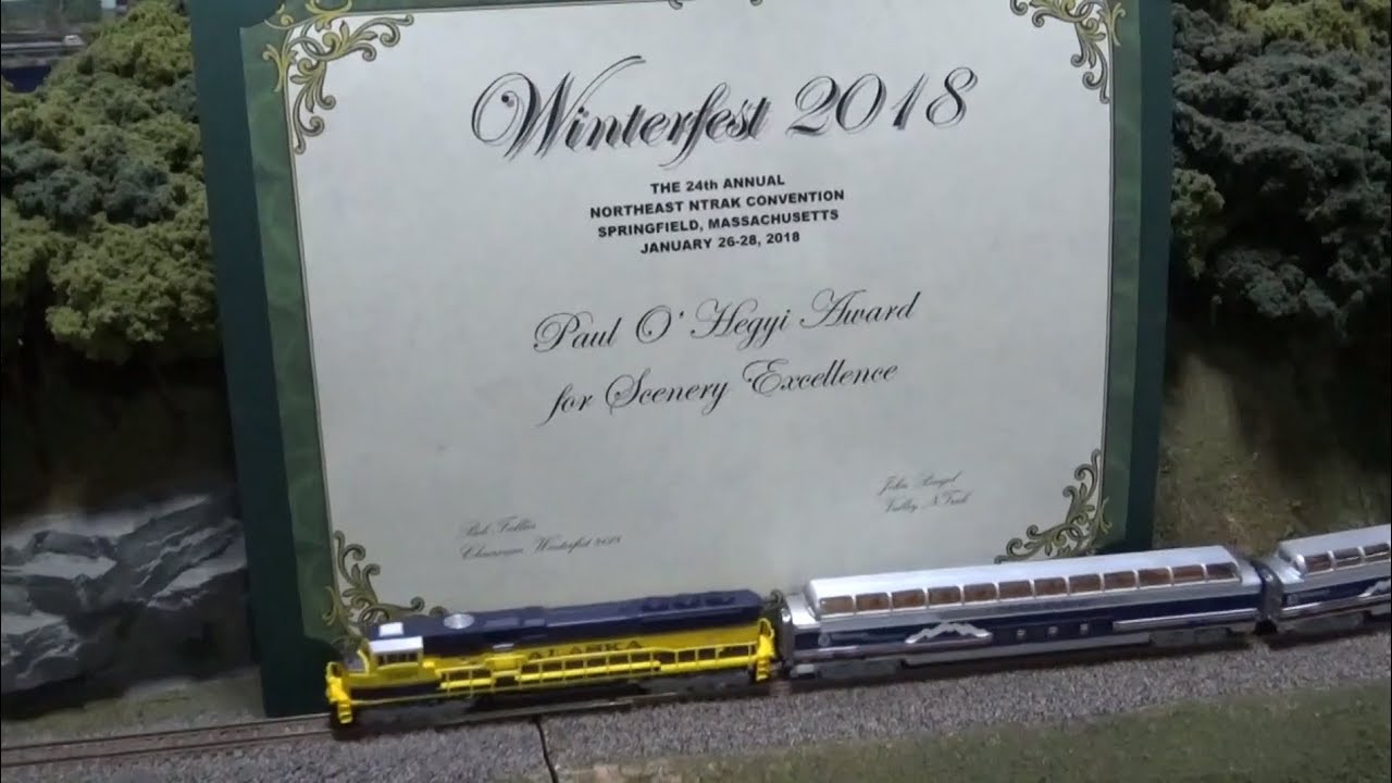 NJS N Trak At: The Big E, Amherst Train Show, Springfield, MA, January ...