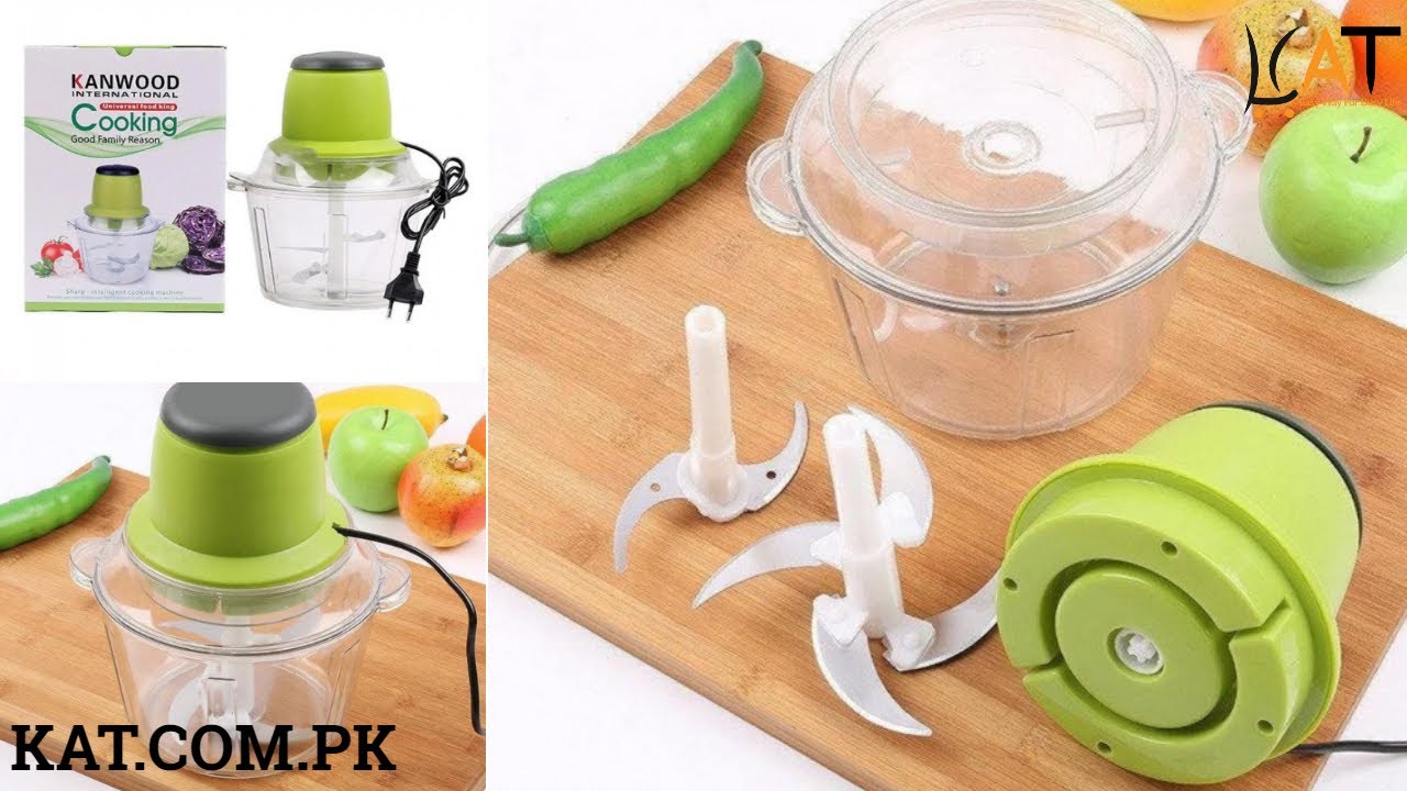 KANWOOD International Universal Food King Food Processor Green - YouTube
