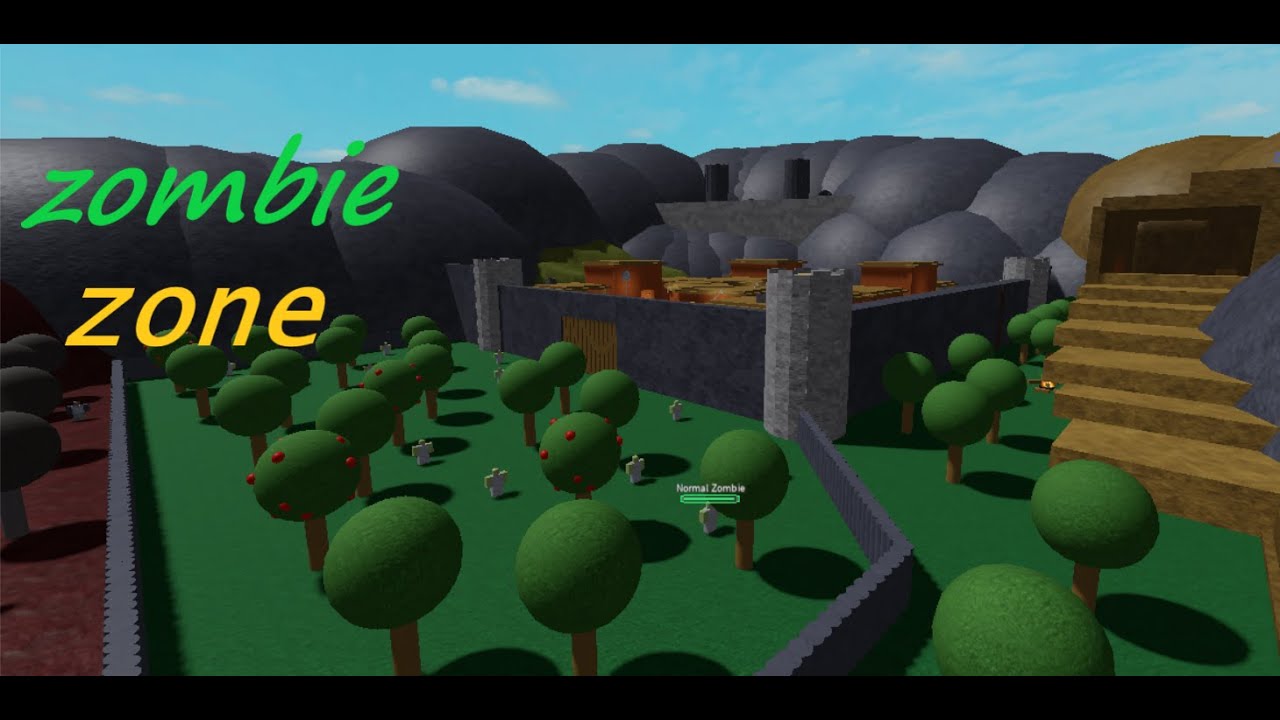 Roblox Zombie Zone (sky update) - YouTube
