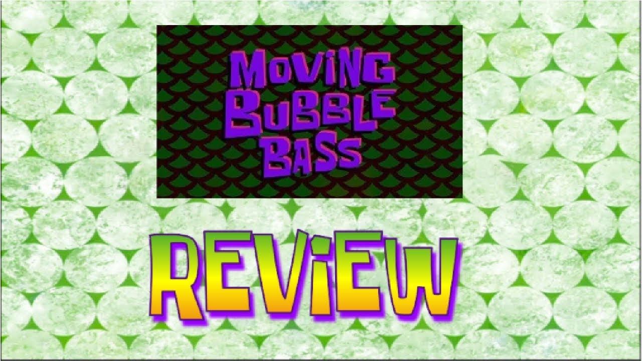 SpongeBob: Moving Bubble Bass Review - YouTube