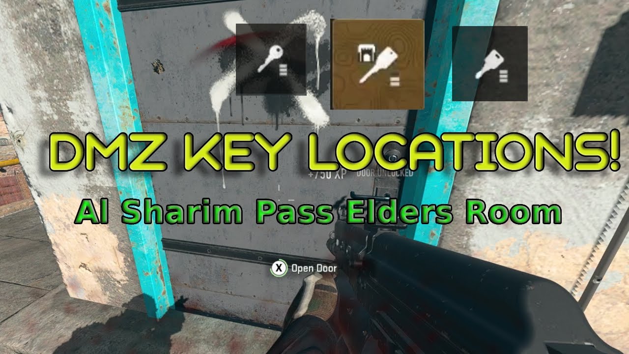 DMZ Al Sharim Pass Elders Room Key LOCATION! #dmz - YouTube