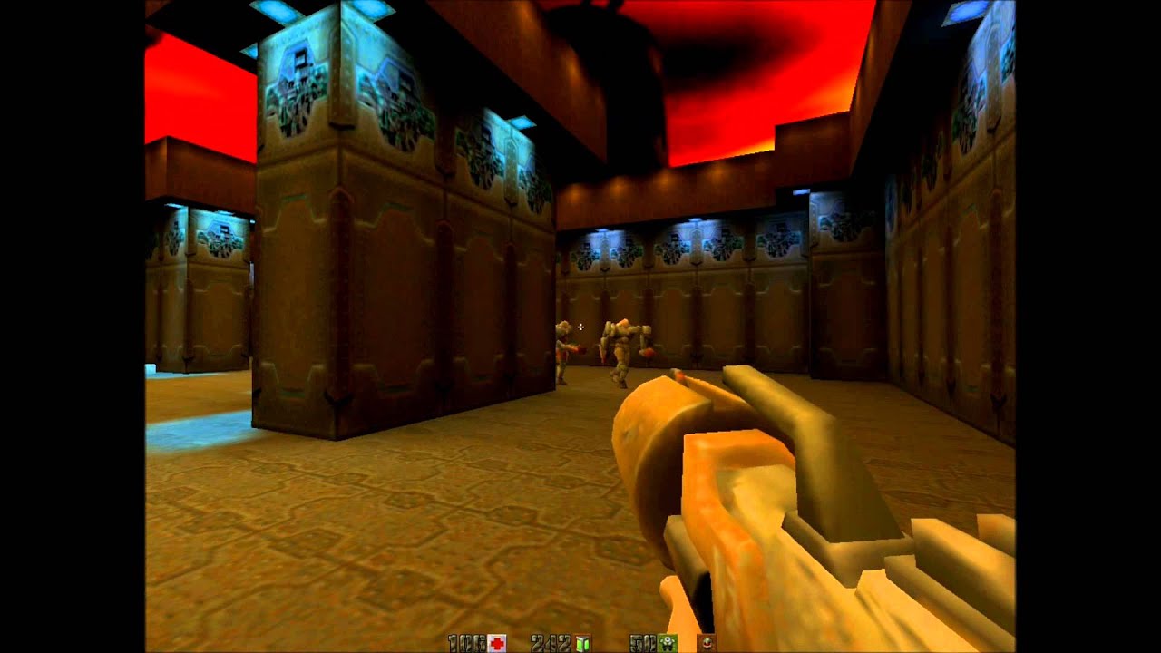 Quake II, boss tank - YouTube
