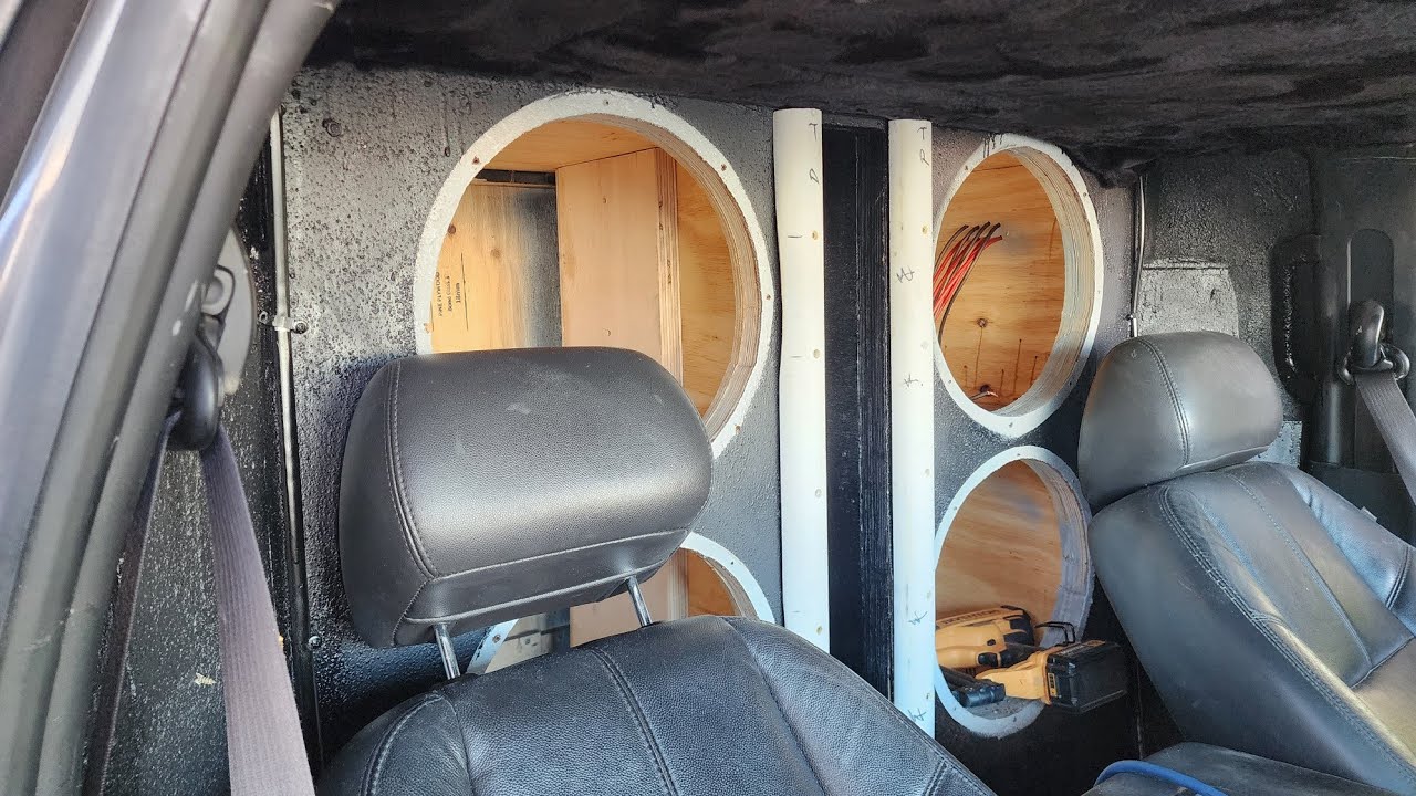 How to Extend a Port, Round Over port, Subwoofer Wall, 2026 Rebuild ...