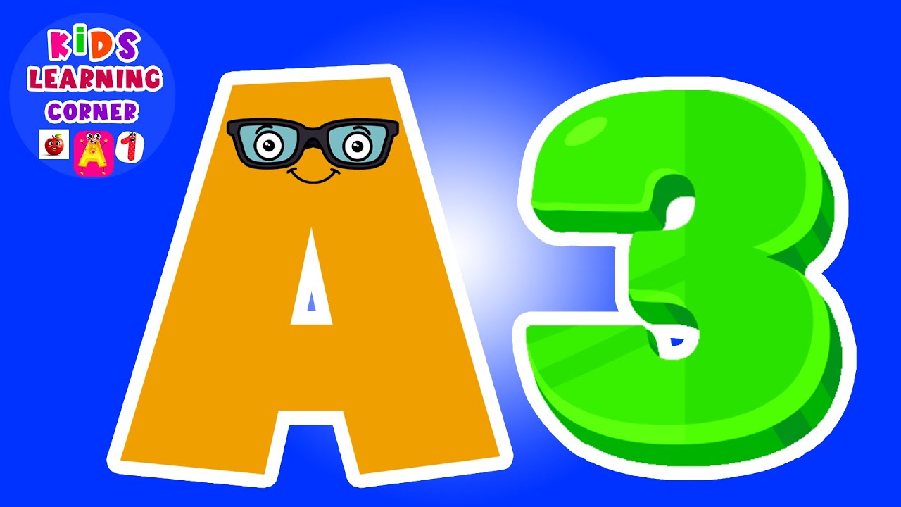 ABC &123 Learning For Toddlers | ABC and Numbers For Preschool | ABC ...