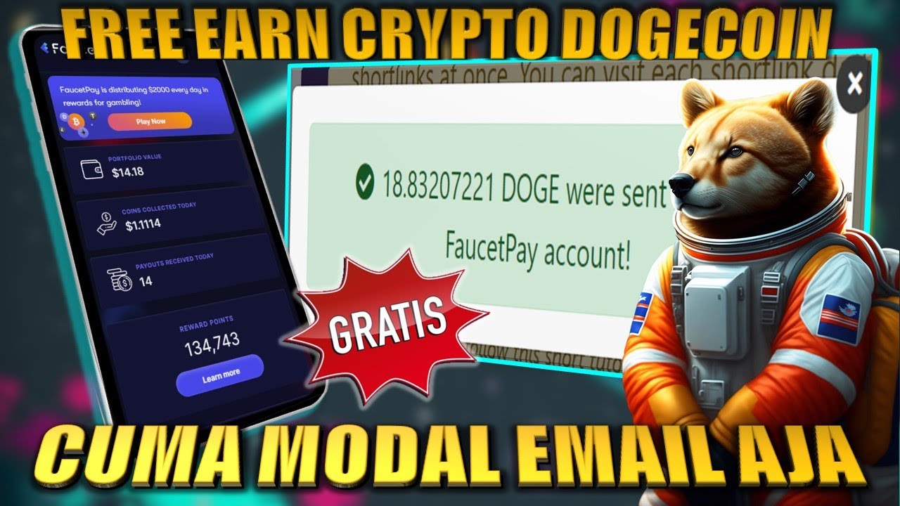 FREE EARN CRYPTO DOGECOIN (DOGE) SITE BIG REWARD 2023!! WITH MY INSTAN ...