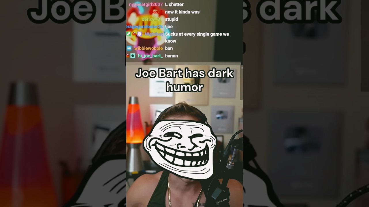joe bart has dark humor - YouTube