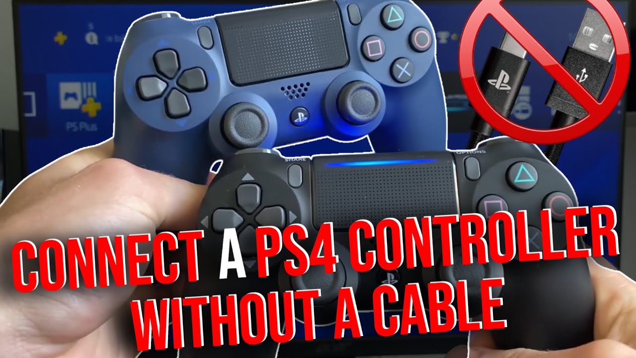 How to Connect a PS4 Controller Without a Cable (2025) - YouTube
