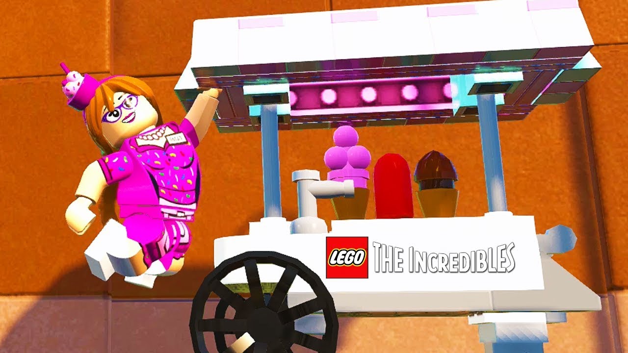 LEGO The Incredibles How to Unlock Sally Sundae (Complete Ice Cream ...