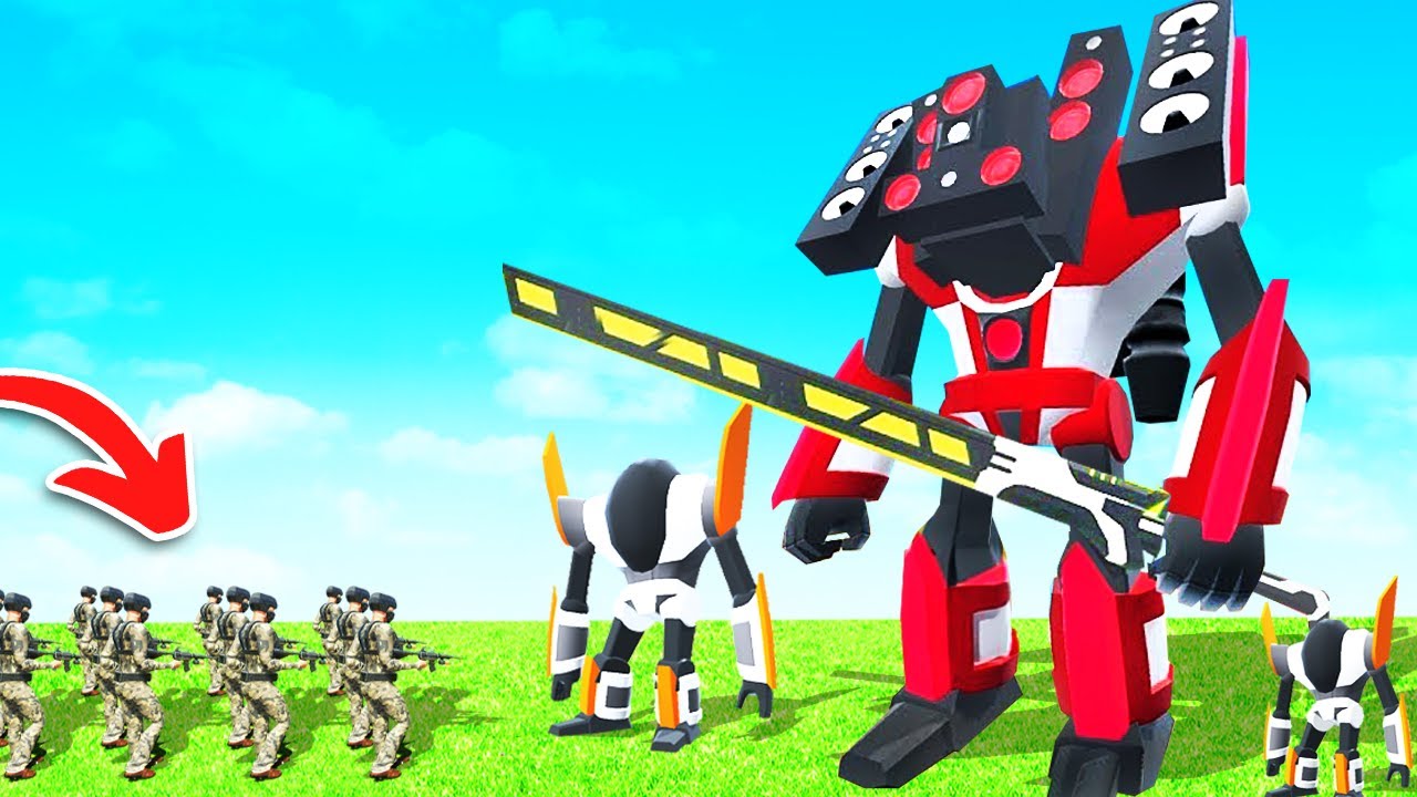 The Evolution of TERRIFYING Robots Into TITAN Robots! - YouTube