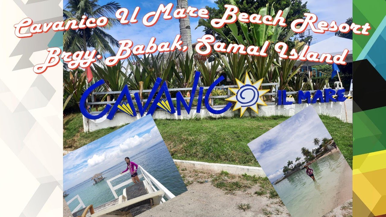 CAVANICO IL MARE | One of the nicest beach in Samal, Island - YouTube