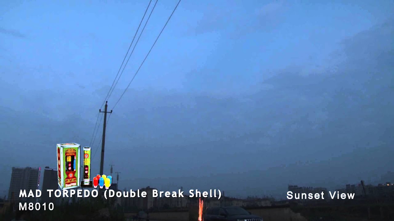Magnus Fireworks - MAD TORPEDO ARTILLERY SHELL - M8010 - YouTube