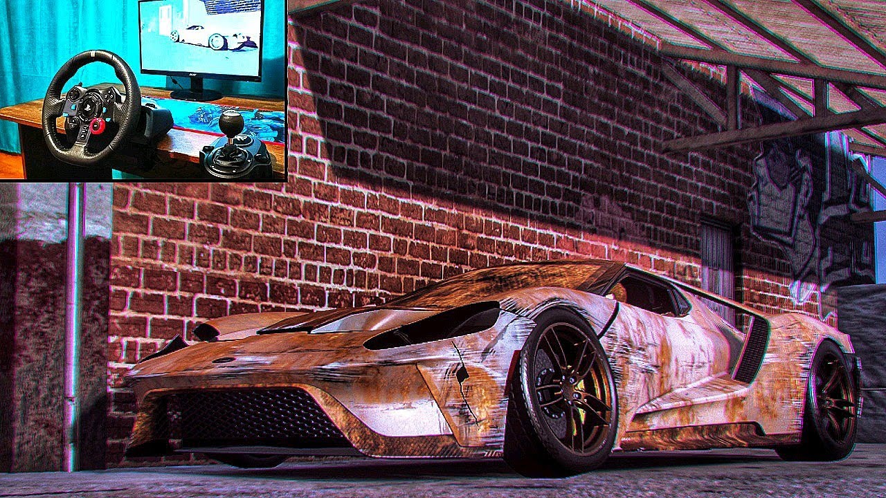 Rebuilding a Ford GT - NFS HEAT - Logitech G29 gameplay - YouTube