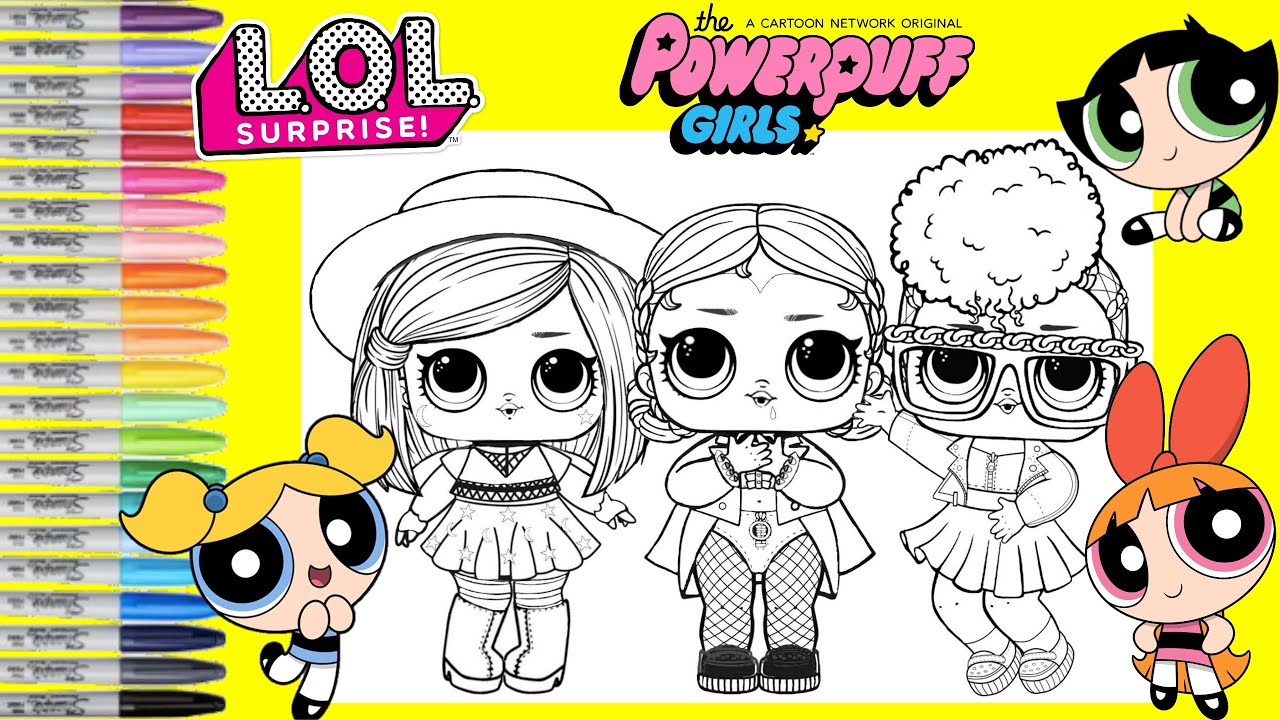 LOL Surprise Repainted as The Powerpuff Girls Blossom Bubble ...