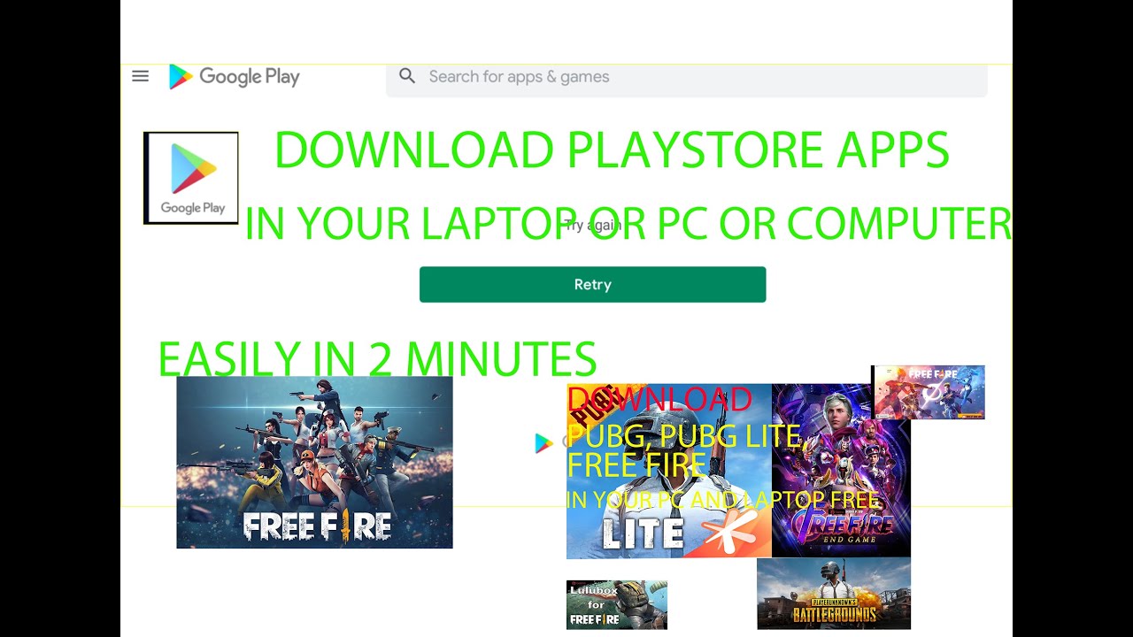 Download Playstore Apps In Your Pc And Laptop//Download Playstore Apps ...