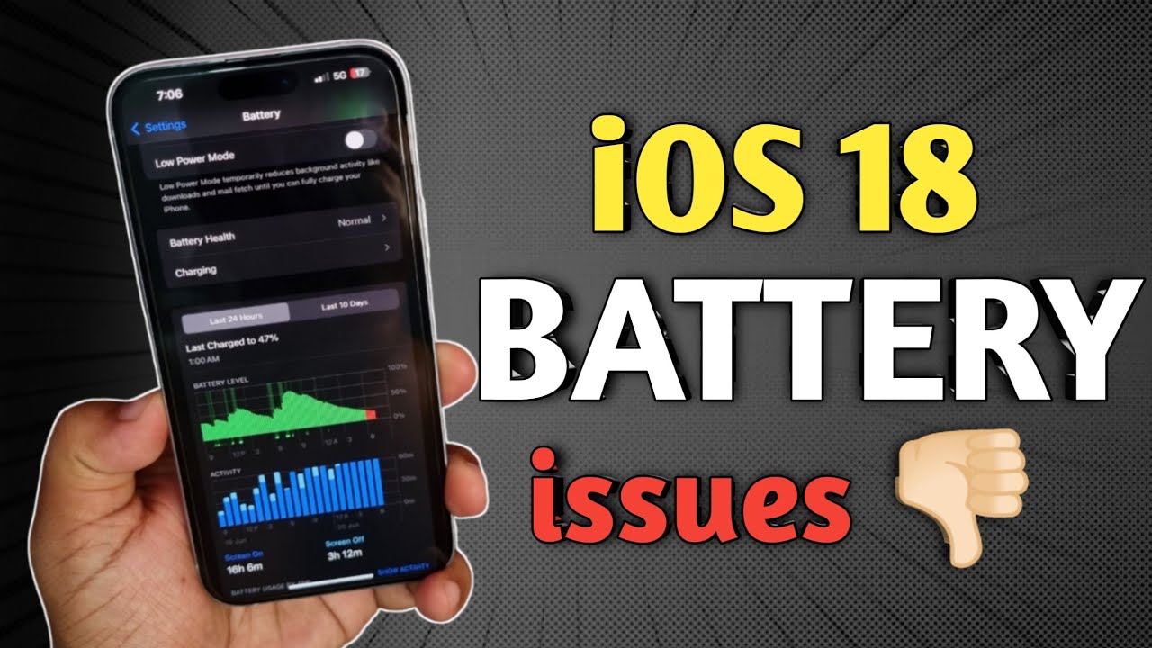 iOS 18 BATTERY review and Other Problems | iOS 18 issues and problems ...