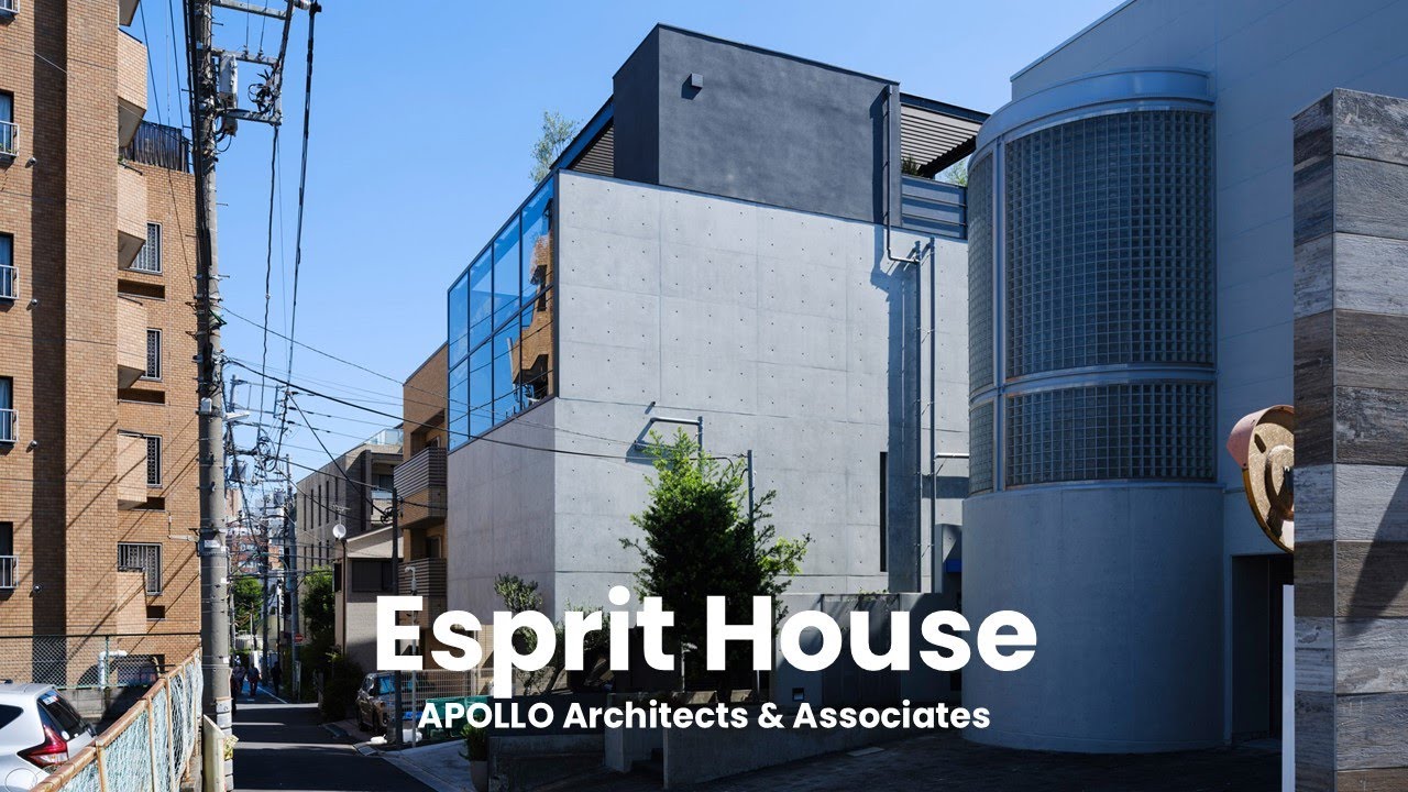 "Esprit House by APOLLO Architects | Concrete & Glass Home Blending ...