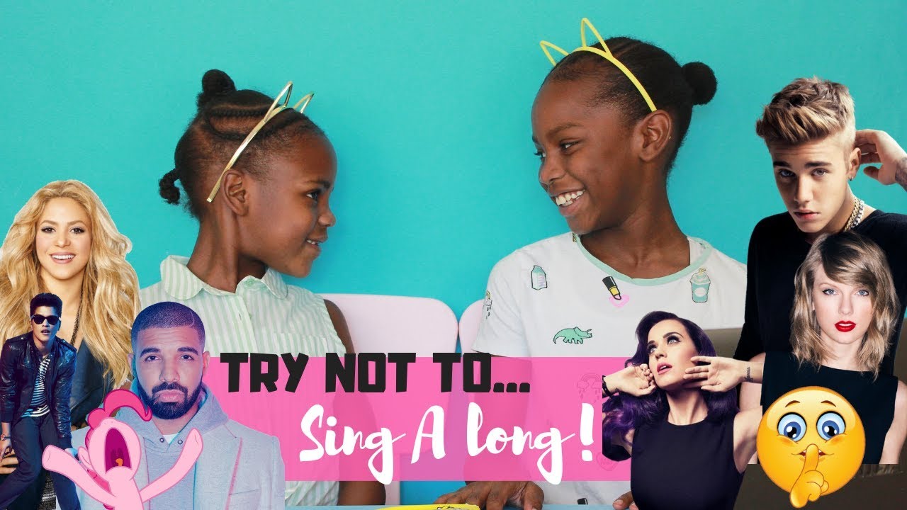 KIDS TRY NOT TO SING ALONG CHALLENGE POPULAR CLEAN SONGS | MeeMee and ...