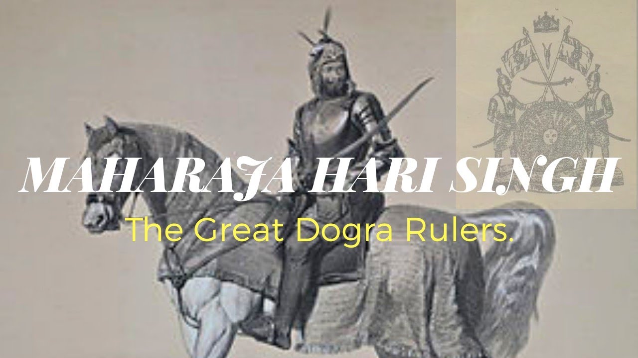 Maharaja Hari Singh | Dogra Rulers | By Motivation Booster | - YouTube