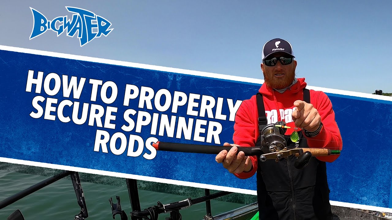 The Best Way To Store Spinner Rods - YouTube