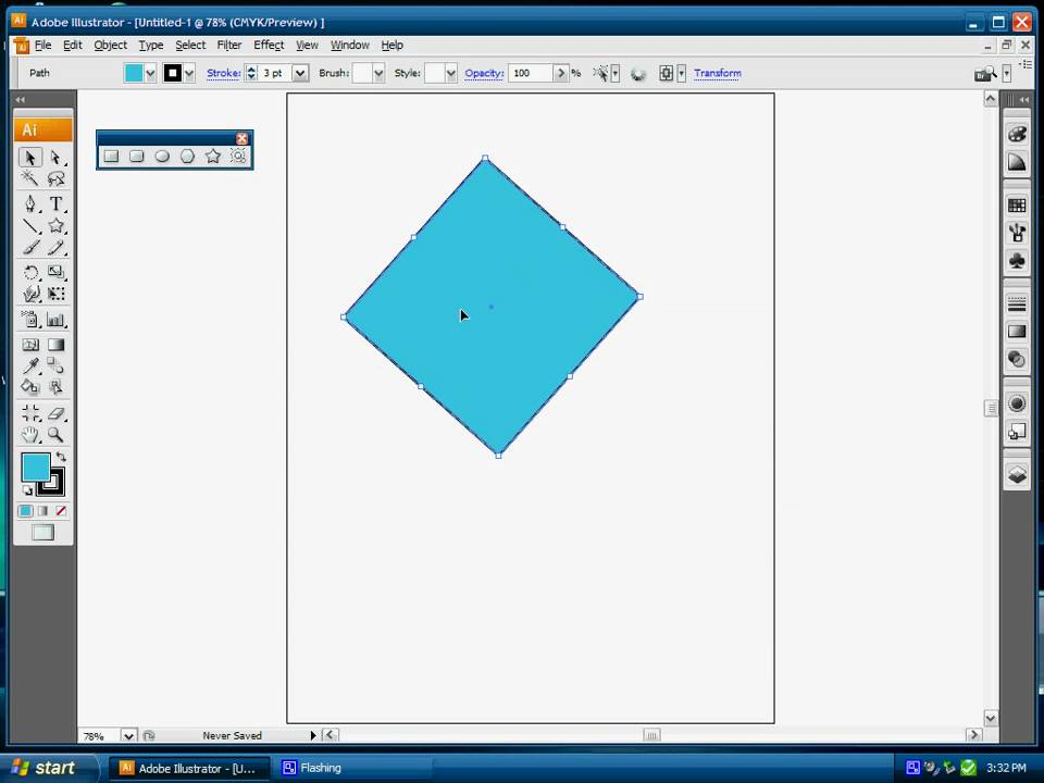 Modifying Shapes in Illustrator - YouTube
