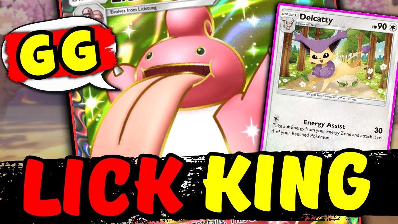LICKING Opponents Until They QUIT! | Pokemon TCG Pocket - YouTube