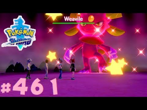 Pokemon Sword Shiny Dynamax Weavile Raid & Catch - YouTube
