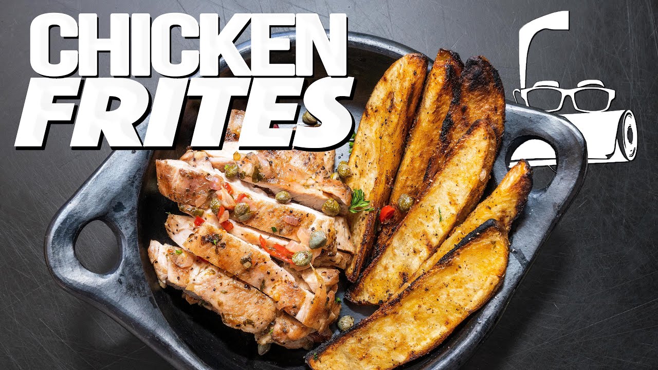 CHICKEN FRITES aka CHICKEN AND FRIES (LIKE STEAK FRITES BUT CHICKEN ...