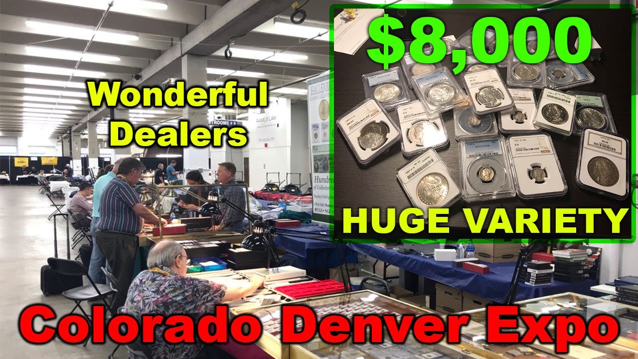We drove to a Colorado COIN SHOW and spent $8,000! - YouTube